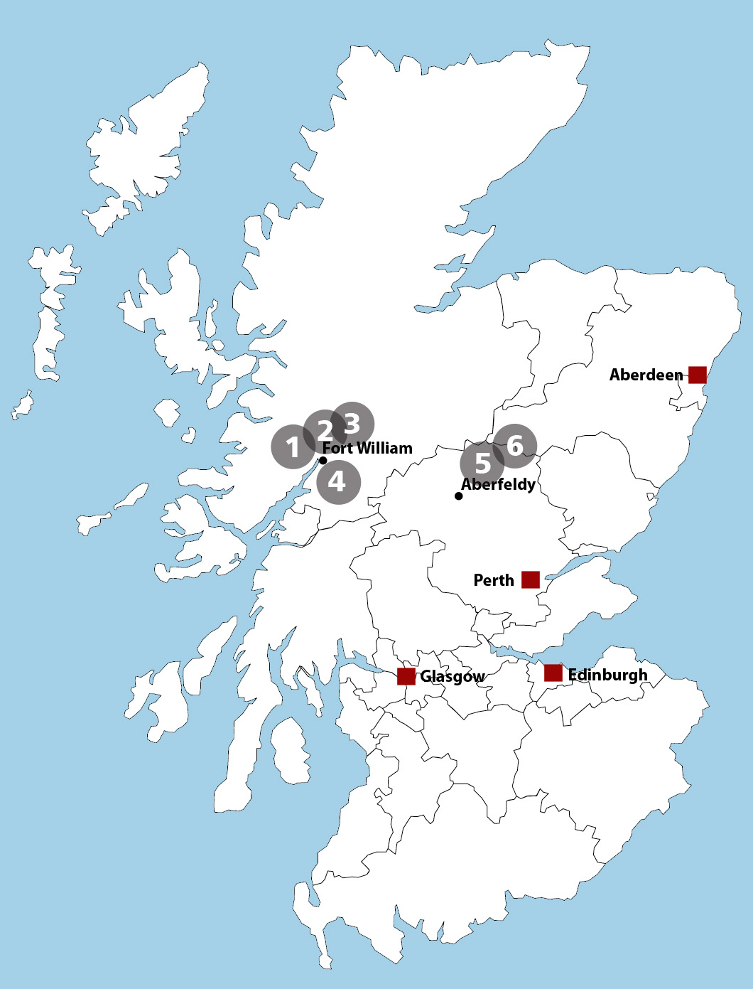 Accommodation options in Scotland paddlesport courses